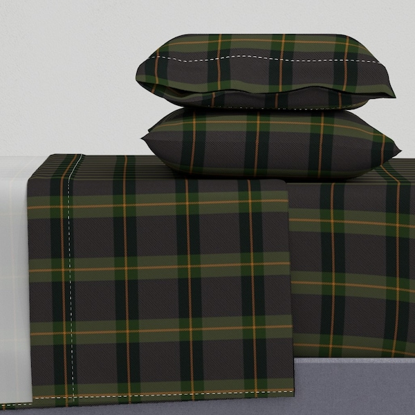 Navy and Green Plaid - Etsy