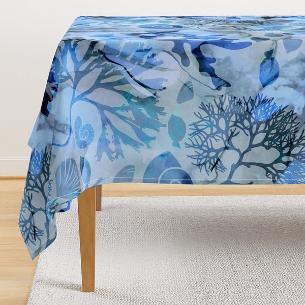 Sea Life Tablecloth - Etsy