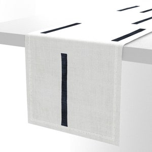 Mud Cloth Table Runner - Mod Line White Mudcloth by Holli_zollinger ...
