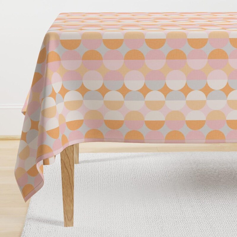 Peach Tablecloth - Etsy