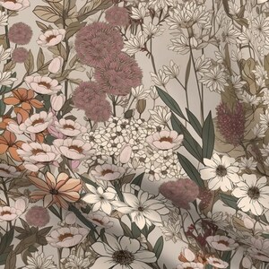 Boho Botanical Sheets - Tangled Wildflowers by Web_and_hen - Boho ...