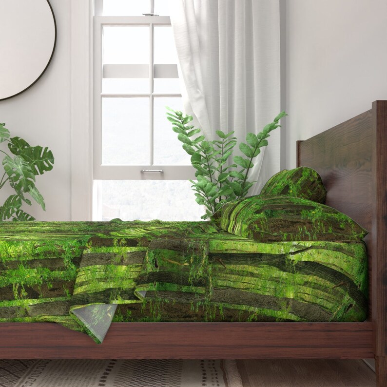 Trees Sheets Forest for the Trees by Peacoquettedesigns - Etsy