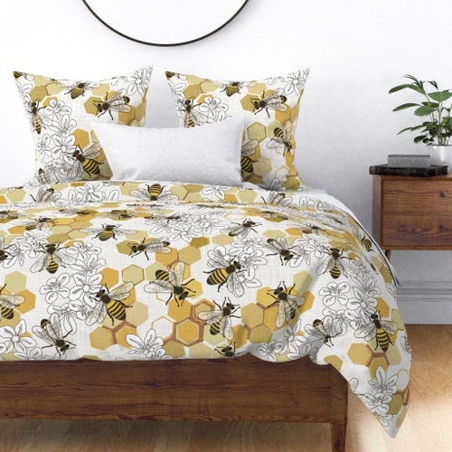 Honey Bees Bedding - Etsy