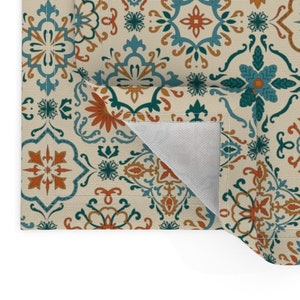 Spanish Tiled Placemats set of 2 Spanish Tiles by - Etsy