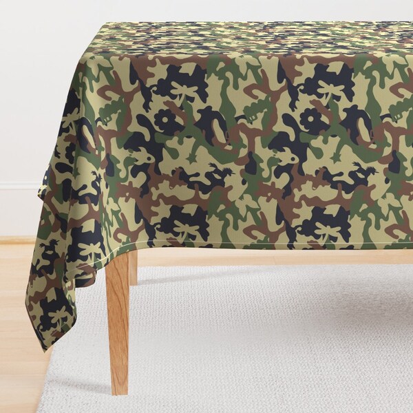 Camo Tablecloth - Etsy