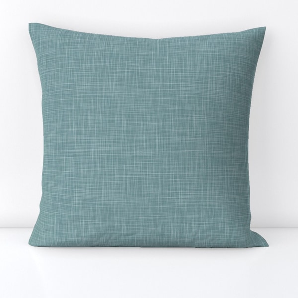 Teal Throw Pillow - Etsy
