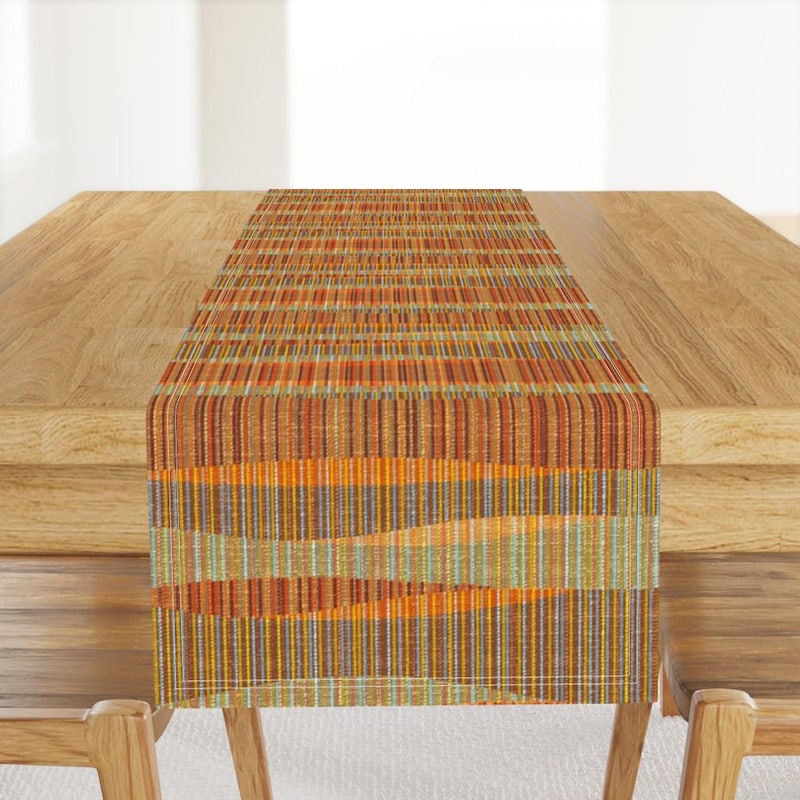 Brown Table Runner Linen - Etsy