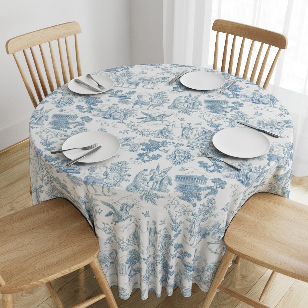 Toile Tablecloth - Greek Mythology Toile by Vinpauld - Greek Mythology ...