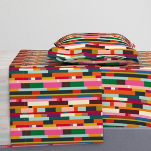 Mod Sheets Solid Scraps by Katerhees Retro Geometric - Etsy