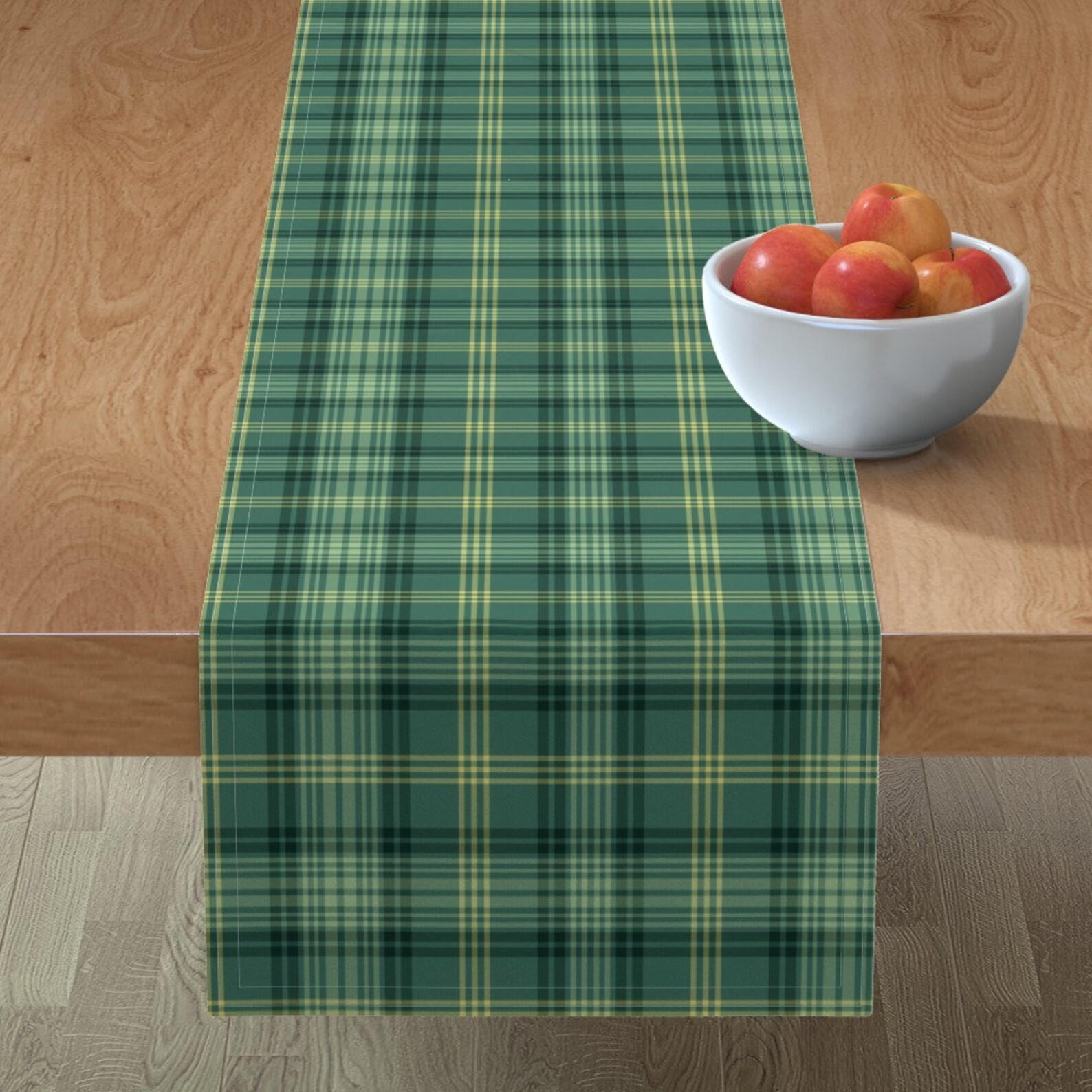 Christmas Table Runner Ross Hunting Tartan by Weavingmajor - Etsy