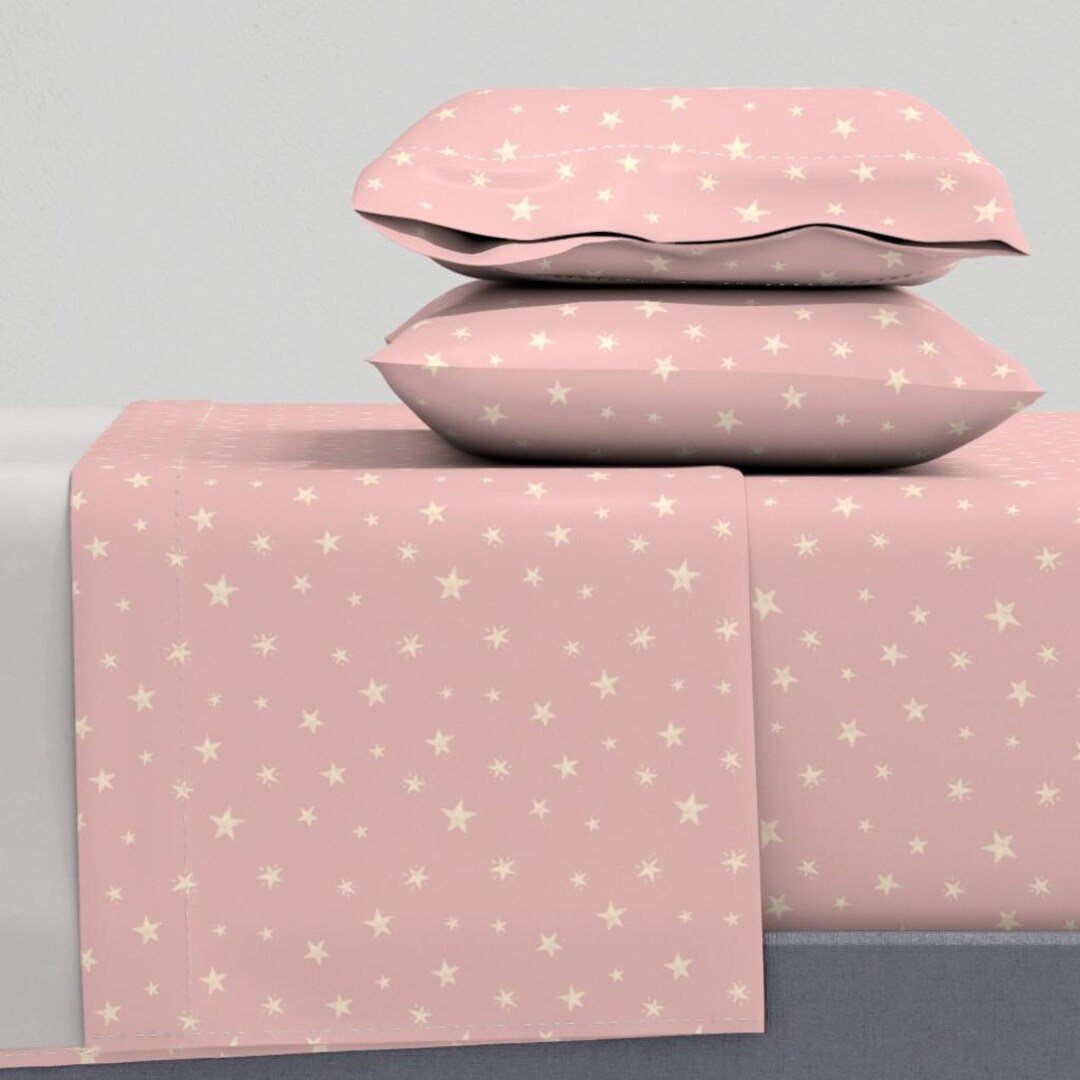 Girly Sheets - Textured Stars Small by Jackiejeandesign - Chalk Art ...