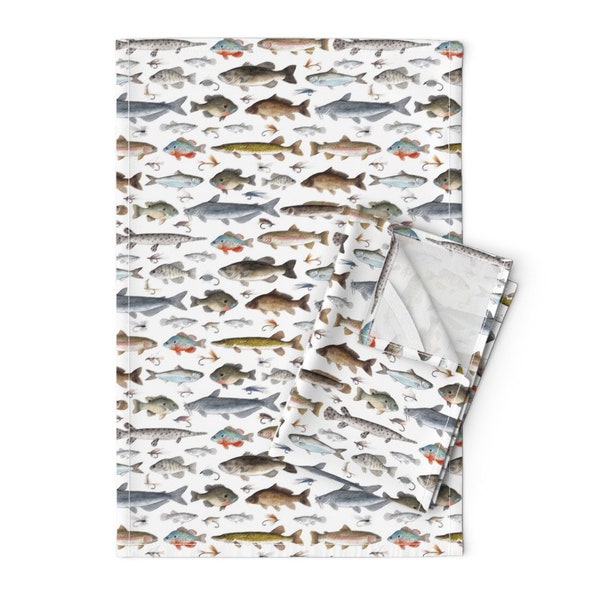 Fish Hand Towels - Etsy