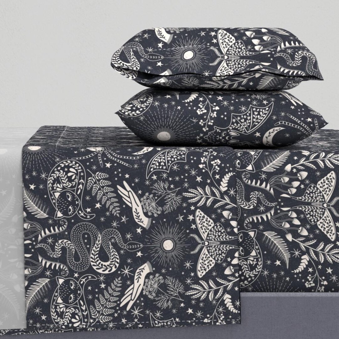 Magic Sheets - Eclectic Magic Witch by Garabateo - Witch Eclectic Moths ...