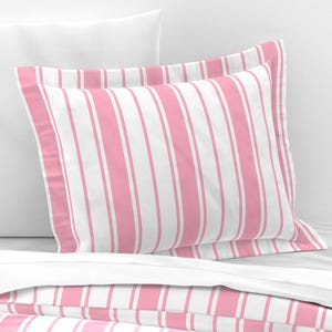 Beachy Pink Bedding - Palm Beach Pink and White by Paper_and_frill ...