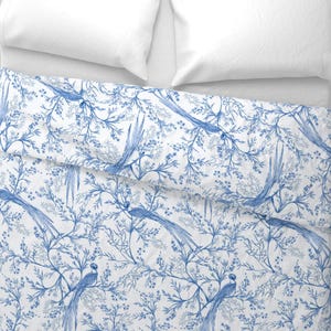 Pheasant Chinoiserie Bedding - Chinoiserie Bird by Smokeinthewoods ...