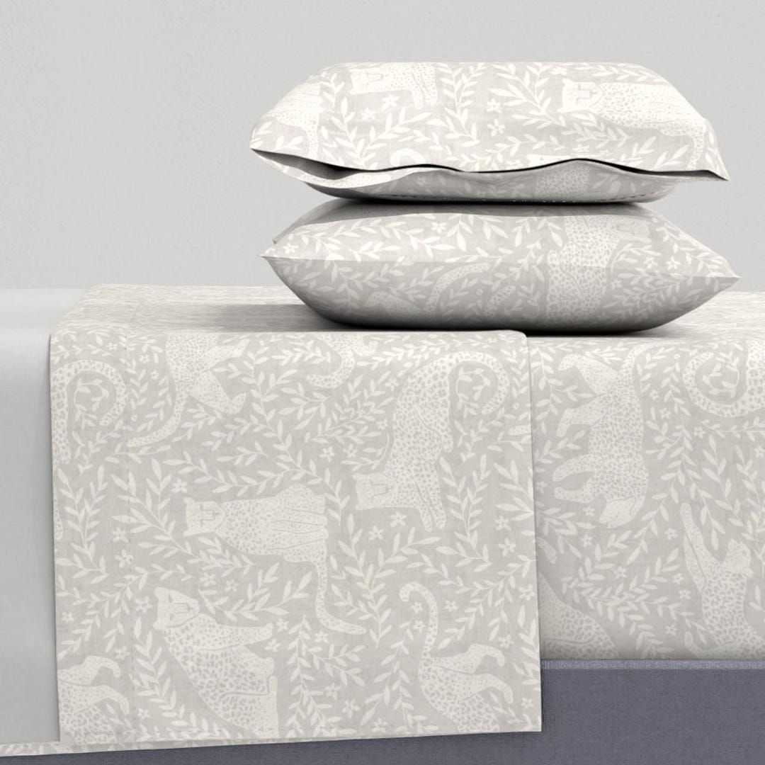 Exotic Sheets - Jungle Cat Muted by Scarlet_soleil - Cat Leopard ...