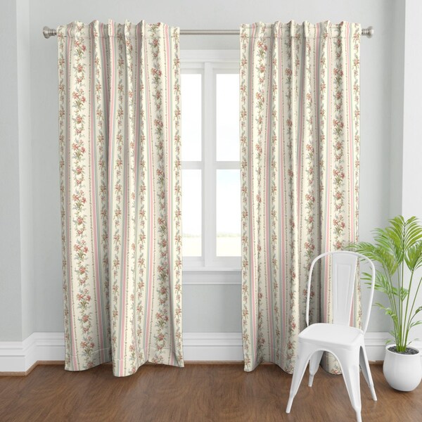 Shabby Chic Curtains - Etsy