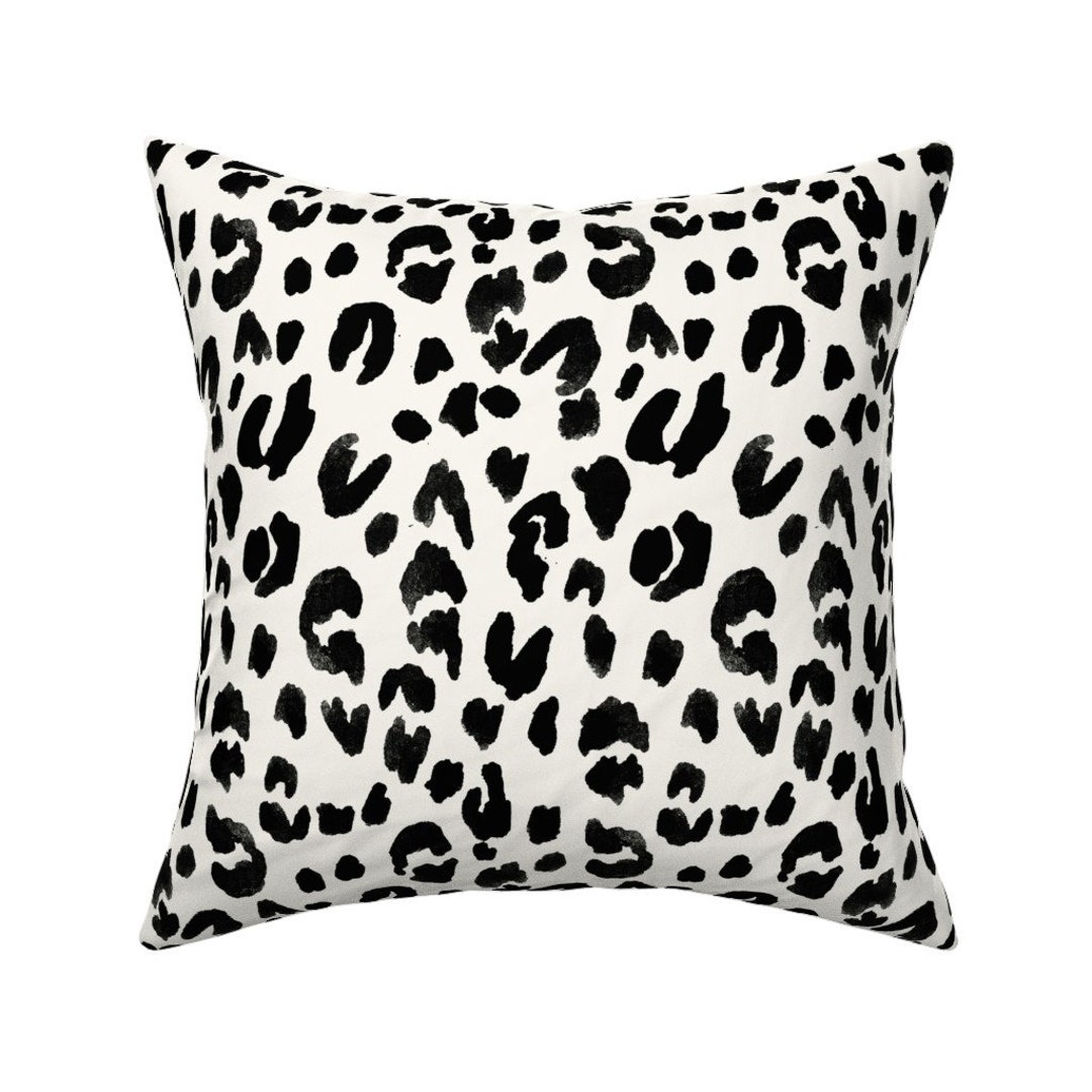 Leopard Throw Pillow Leopard by Crystal_walen Animal Print - Etsy