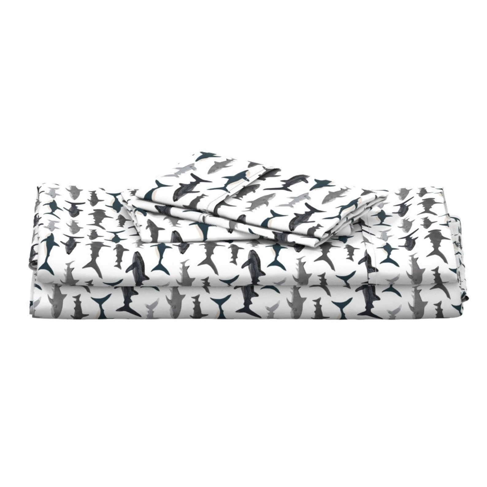 Watercolor Sharks Sheets Shark Species by Andrea_lauren | Etsy