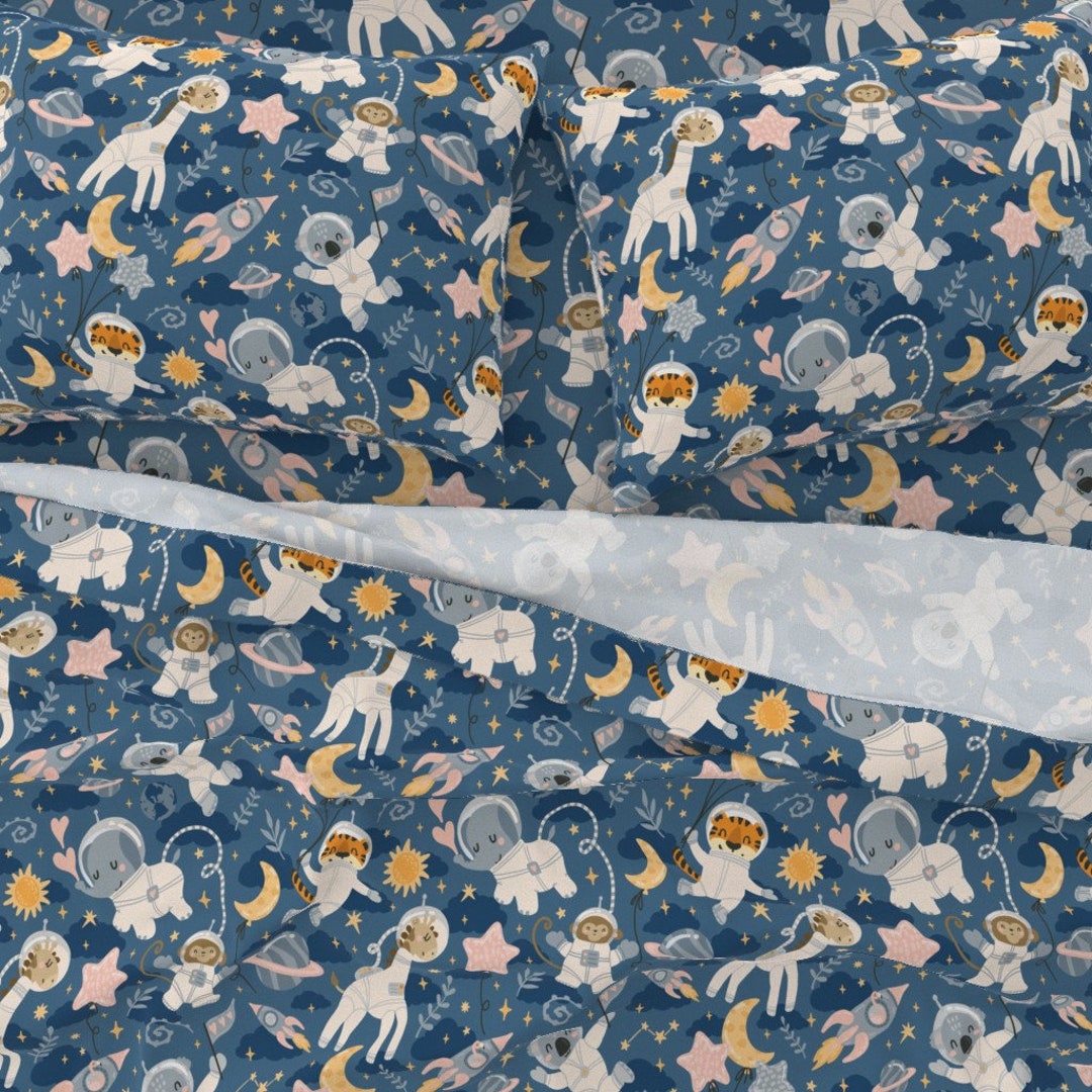 Safari Sheets Happy Space Safari by Bamokreativ Space - Etsy