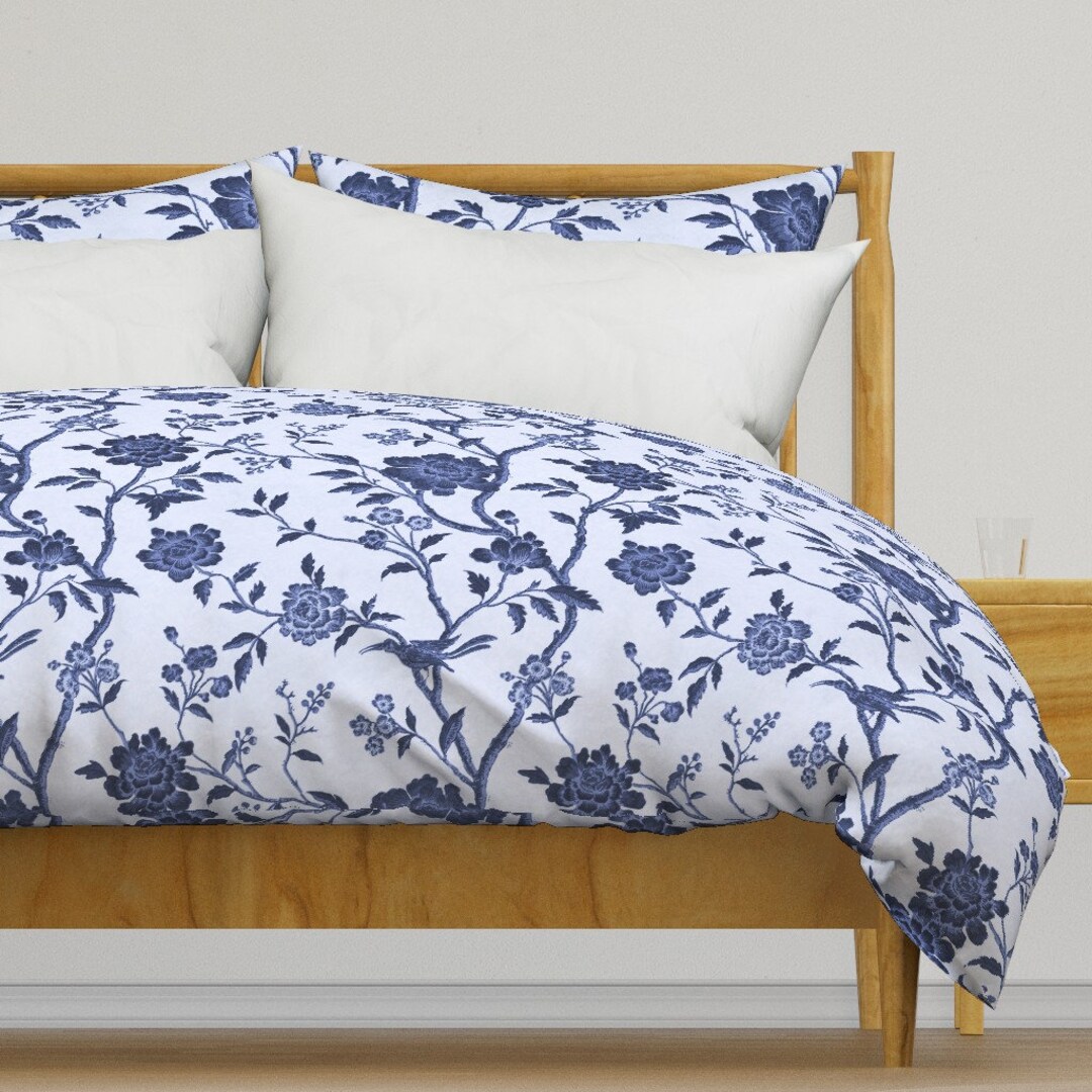 Vintage Chintz Duvet Cover the Charm Centuries by - Etsy