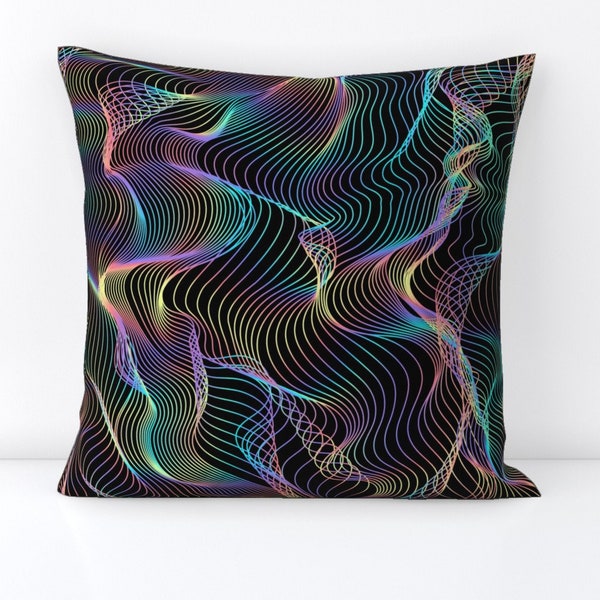 Holographic Pillow - Etsy