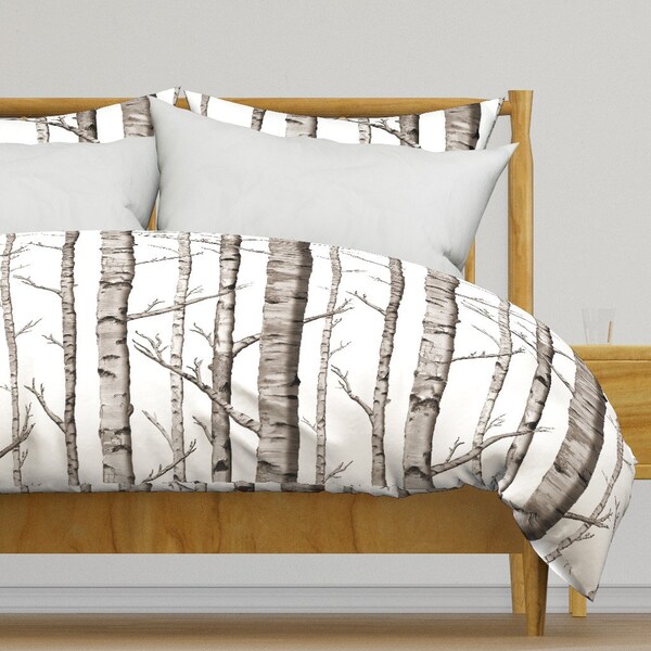 Birch Trees Winter - Etsy