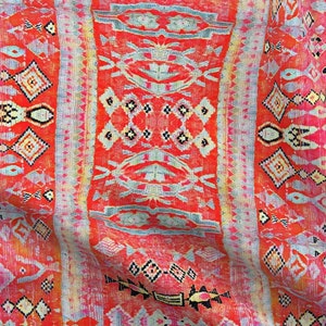 Moroccan Style Sheets Tropical Sunrise Vertical by Floraryfabrics ...