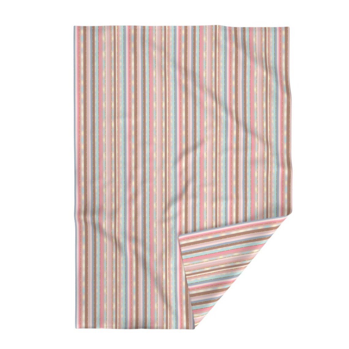 Vertical Throw Blanket Fall Blush Stripe by Parisbebe - Etsy