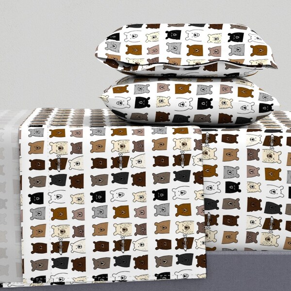 Bear Sheets - Etsy