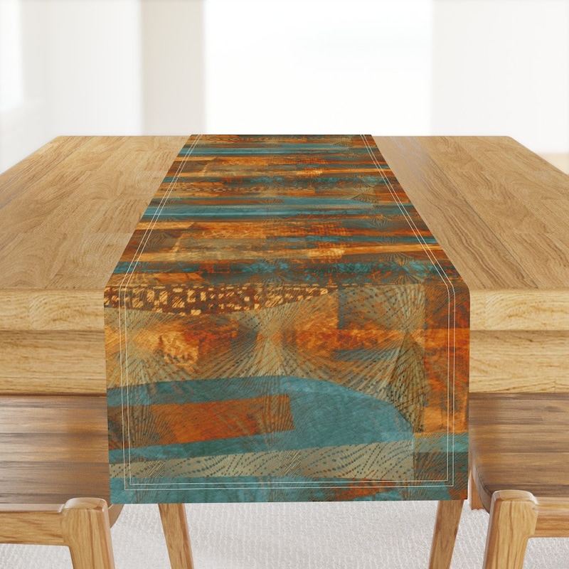 Dining Table Turquoise - Etsy