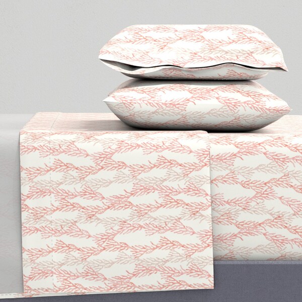 Coral Sheets - Etsy