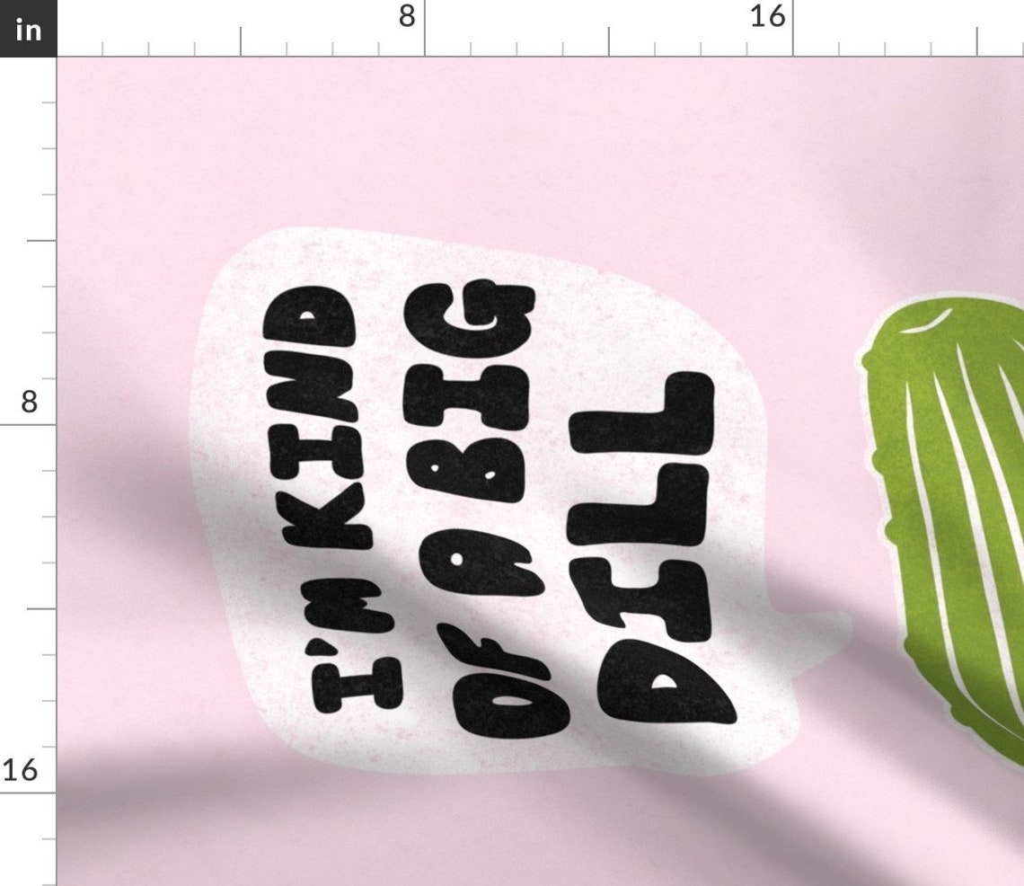 Pickle Pun Tea Towel - Big Dill by Thewellingtonboot - Dill Pickles ...
