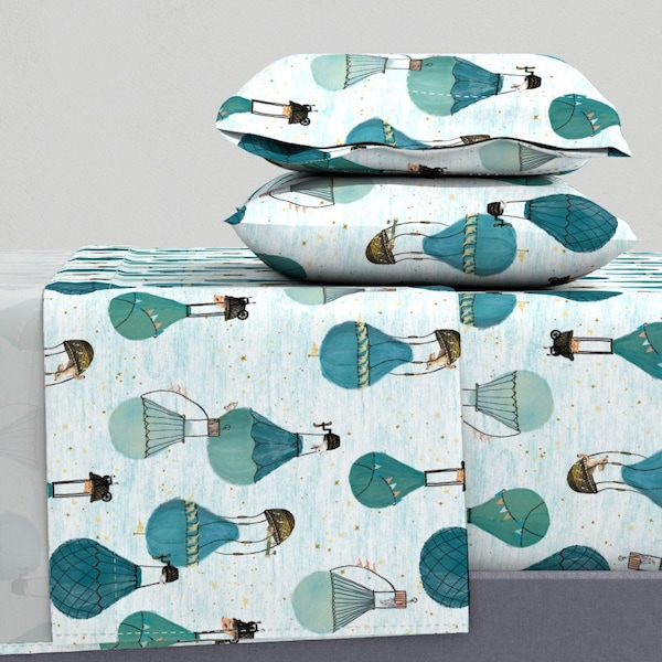 Hot Air Balloon Sheet - Etsy