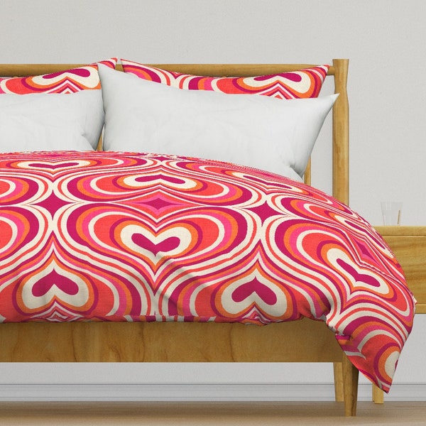 Heart Bedding - Etsy