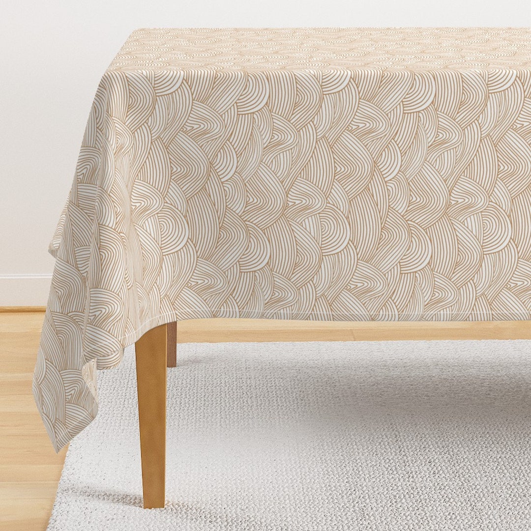 Nature Tablecloth Ocean Waves and Surf Vibes by - Etsy