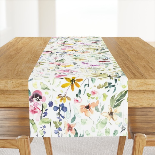 Pastel Table Runner - Etsy