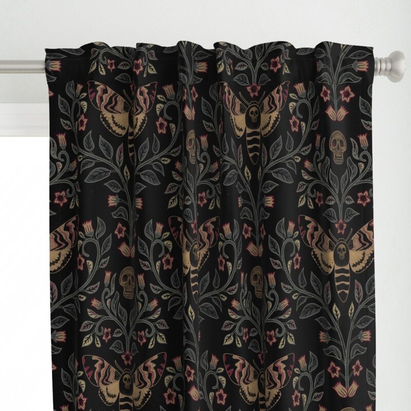 Gothic Curtains - Etsy