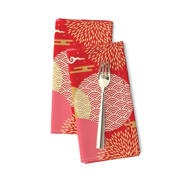Oriental Napkins - Etsy
