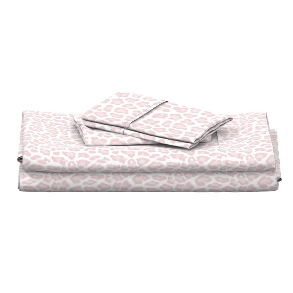 Animal Print Sheets - Leopard Cheetah Pink by Etienne - Safari Pink ...