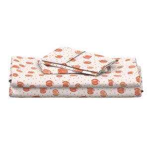 Orange Pumpkins Sheets - Pumpkins by Kriswongdesign - Autumn Halloween ...