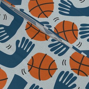 Modern Basketball Bedding - Crazy Basketball by Anequ_studio - Abstract ...
