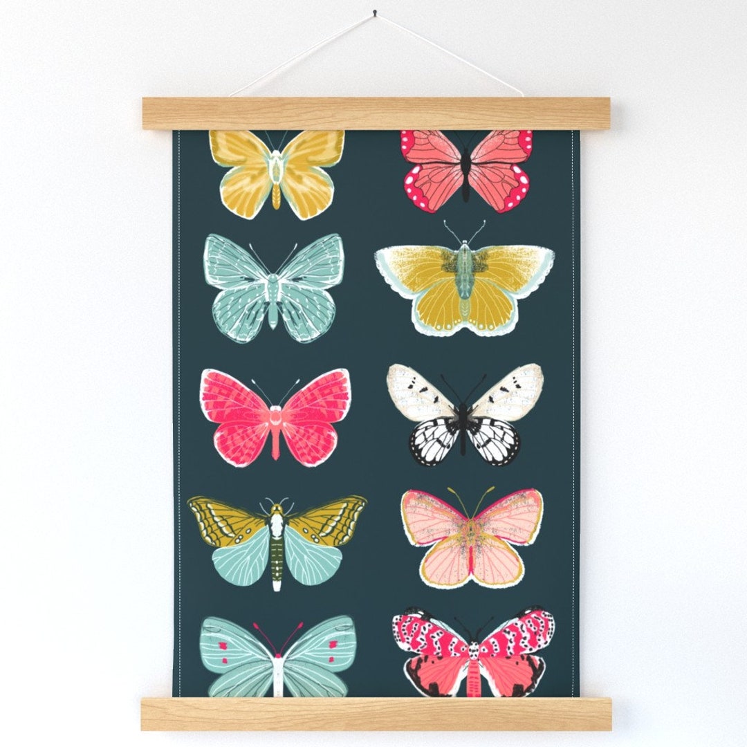 Butterfly Wall Hanging Butterflies by Andrea_lauren Illustration ...