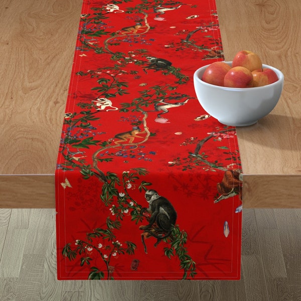 Asian Table Runner - Etsy