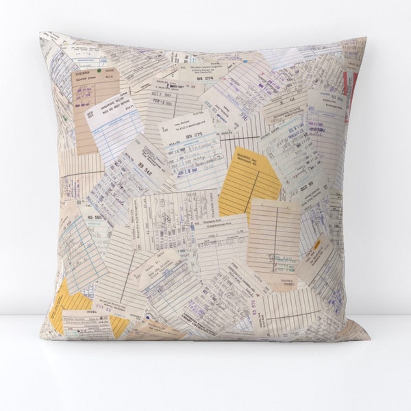 Library Card Pillow - Etsy
