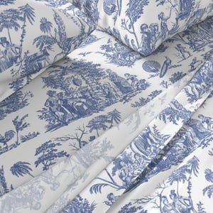 Traditional Toile Sheets - Toile by Peacoquettedesigns - French ...