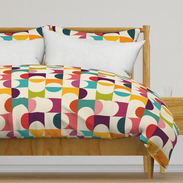 Geometric Bedding - Etsy