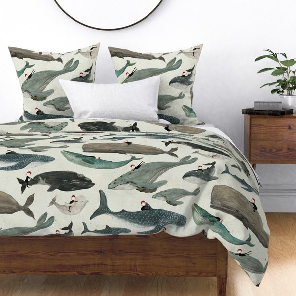 Whale Bedding - Etsy