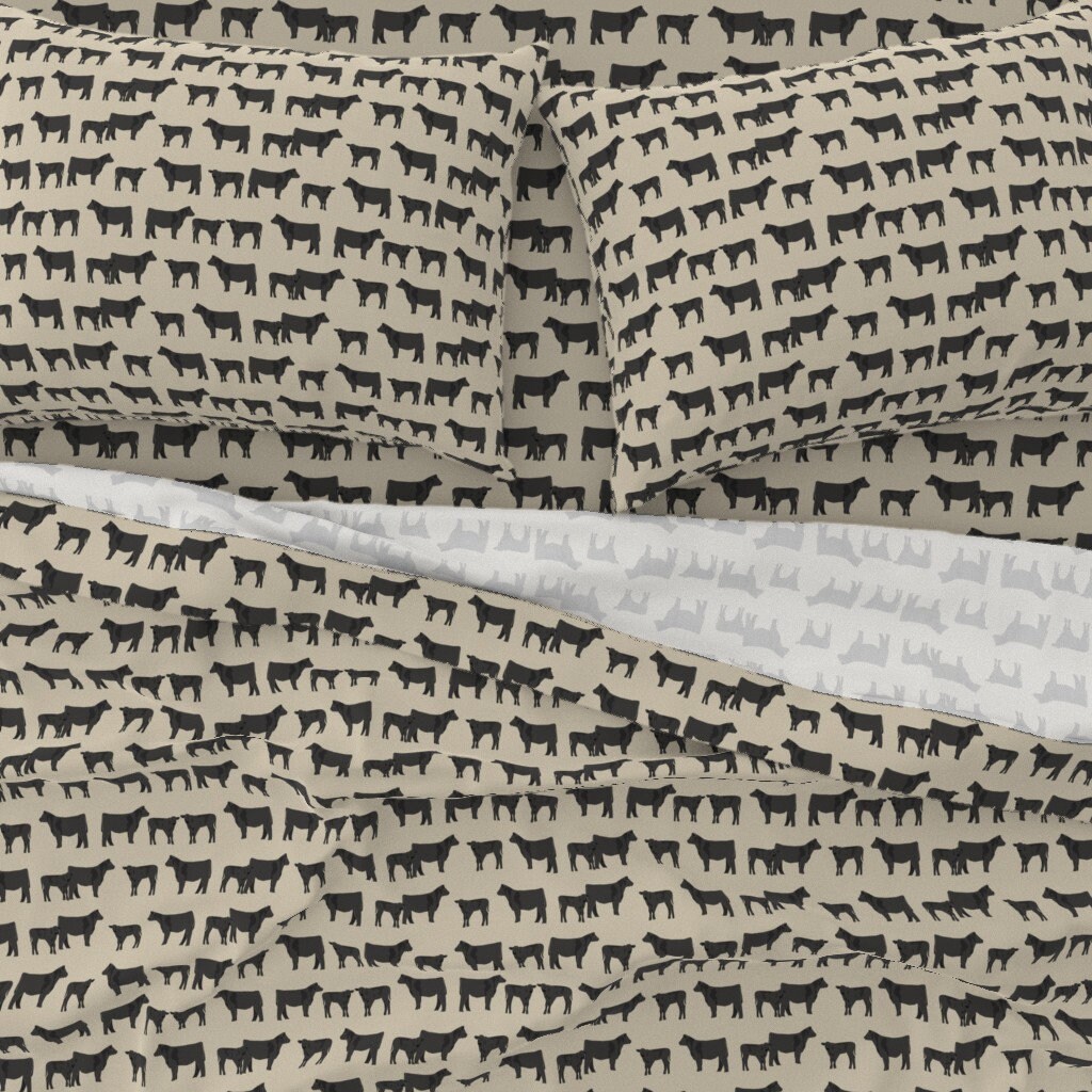 Cow Print Queen Sheets Set - Etsy