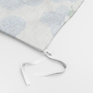 Hydrangea Floral Bedding - Hydrangea Blue by Chrissyink - Blue Green ...